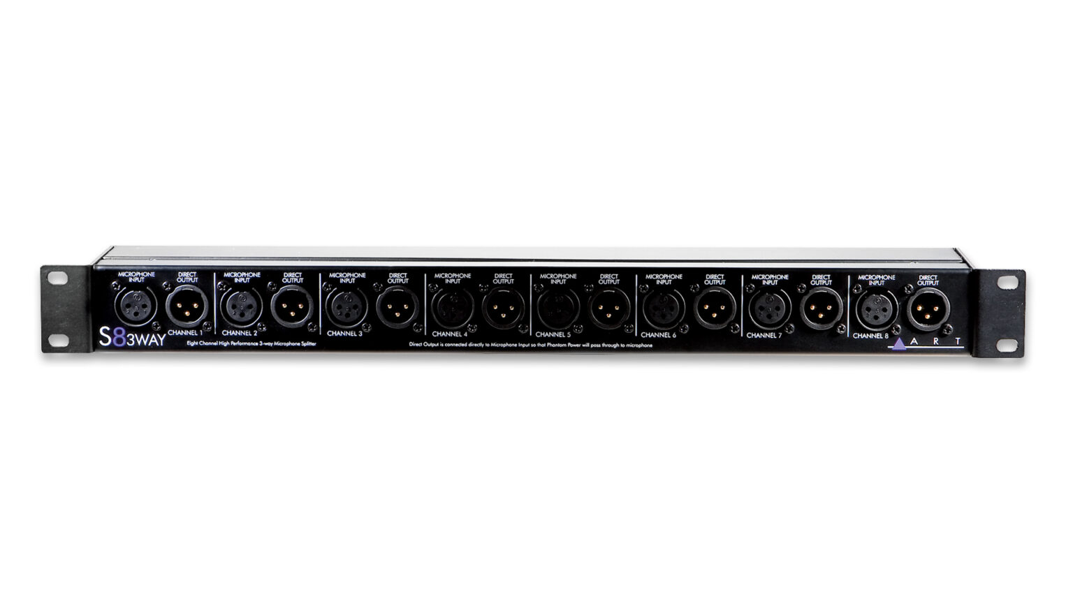 ART S8-3Way – Eight Channel Three-Way Mic Splitter – The Music Source