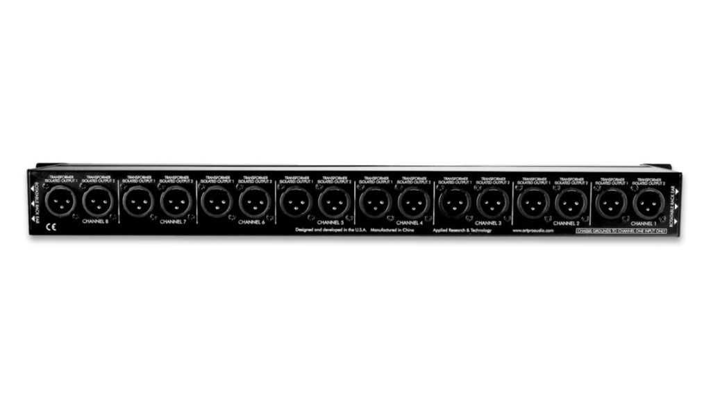 ART S8-3Way – Eight Channel Three-Way Mic Splitter – The Music Source